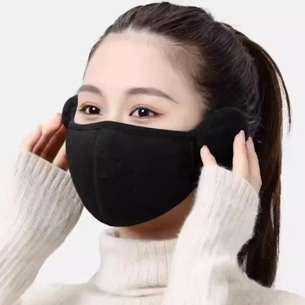 Ear Muff Winter Unisex Breathable Holes Mask Cold-Proof Thermal Mask ...