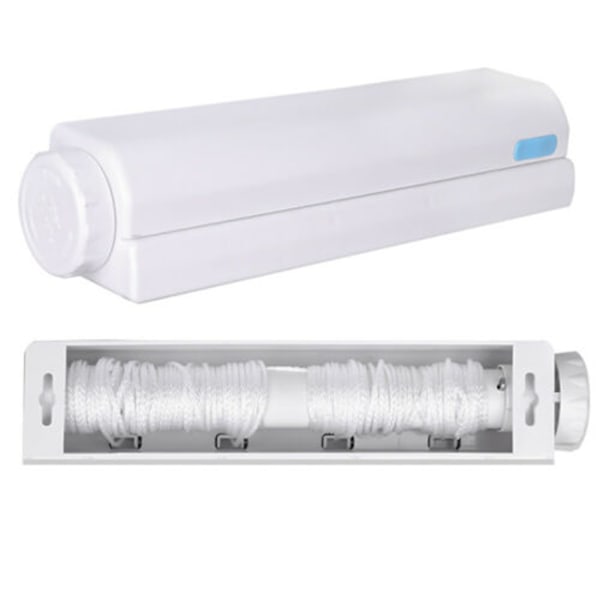 Retracting Clothesline Wall Mounted Clothesline Clothes Drying Rack ...