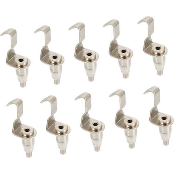 10 Stykker Wire Rope Hænger Reb Øje Krog Reb Fittings Krog Stol Skinne ...