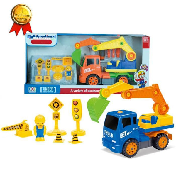 TD® Barnleksak Tidig pedagogisk Babybil Lastbil Demontering Guida Pojke ...