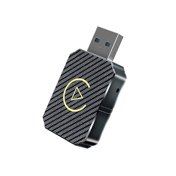 Heta 2025 2-i-1 Trådlös CarPlay Adapter Android Auto Trådlös Adapter Smart Mini Box USB Dongel ...