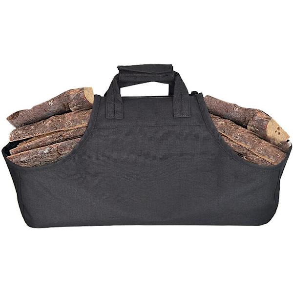 Vedkorg i canvas, vedkorg för öppen spis, vedkorg för eldstad, vedkorg ...