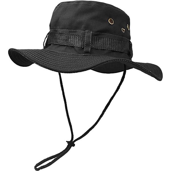 Utomhus solhatt med bred brätte, dubbellagers klassisk stridshjälm i ...