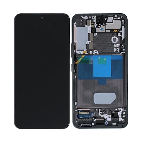 Samsung Galaxy S22 (SM-S901B) Skärm med LCD Display Original - Svart ...