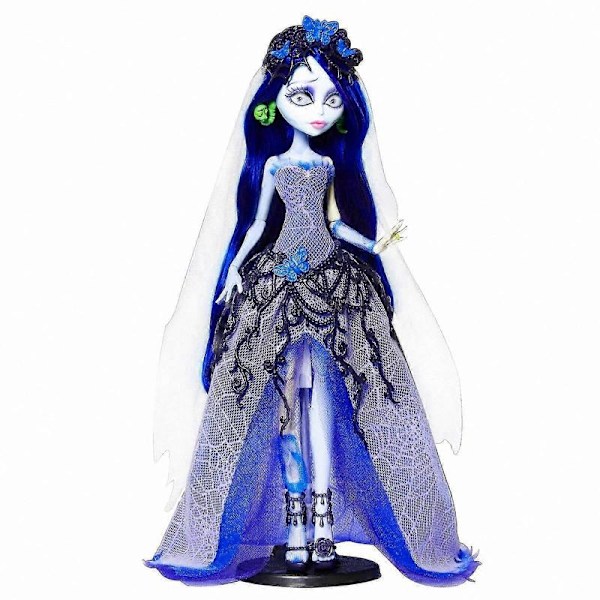 Monster High Tim Burton's Corpse Bride Emily Skullector Docka | Fyndiq
