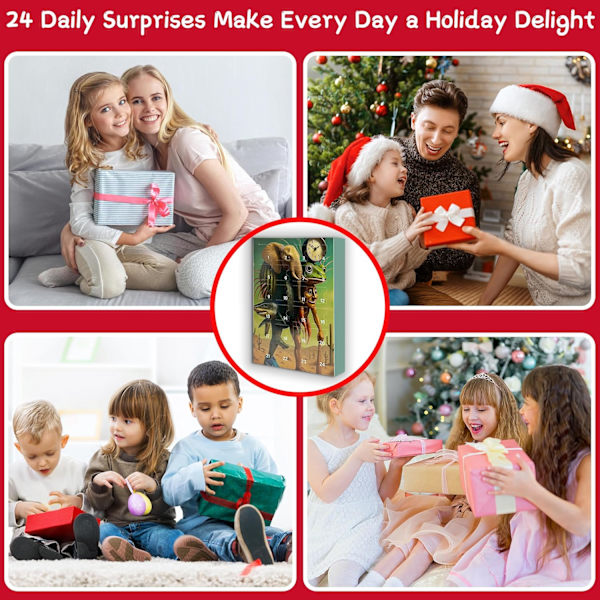 PICKONA Italiensk \"brainrot\" adventskalender 2025 för barn - 24 st ...