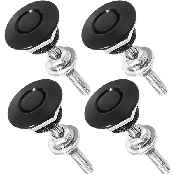 4 kpl Pikalukitus Konepellin Lukko Pikalukitus Auton Puskuri Konepellin ...