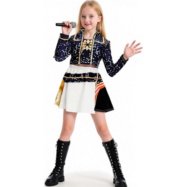 (AZC) Kpop Demon Hunters Klänning för Flickor - Rumi Mira Zoey Fancy Klänningar för Barn A07 A07 ...