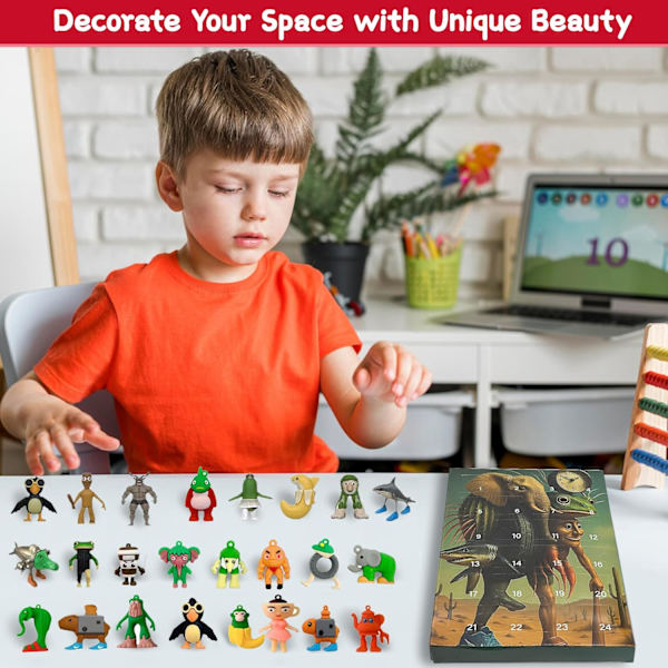 PICKONA Italiensk \"brainrot\" adventskalender 2025 för barn - 24 st ...