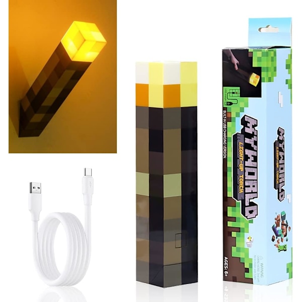 Minecraft timanttimineraalivalaisin Single color torch | Fyndiq