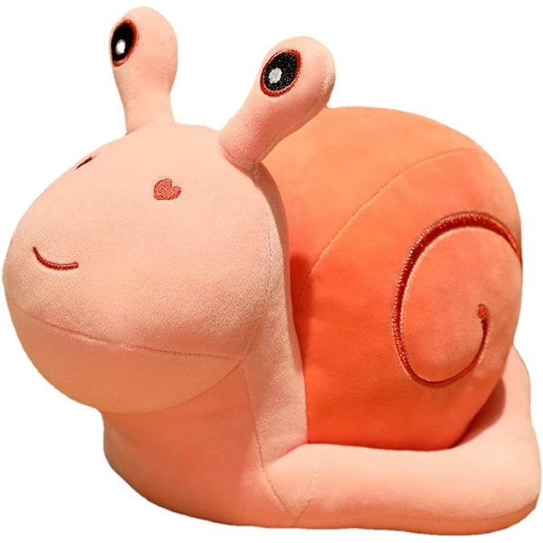 Gosedjur Snigel - Söt tecknad snigelkudde Supermjuk päls Kramgo storögd ...