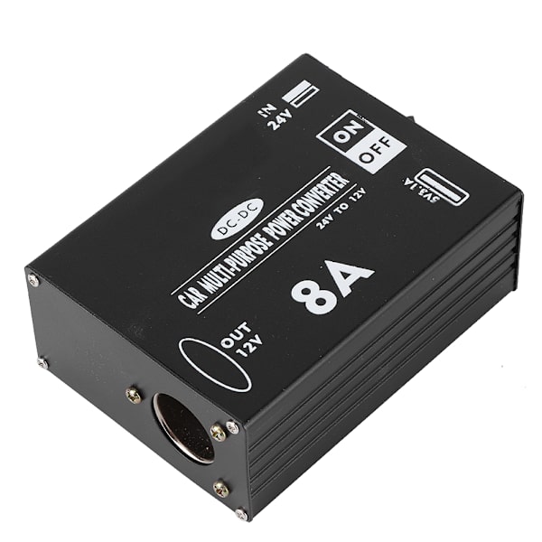 Spänningsomvandlare Bil Lastbil 24V till 12V Inverter Steg Ned ...