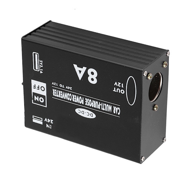 Spänningsomvandlare Bil Lastbil 24V till 12V Inverter Steg Ned ...