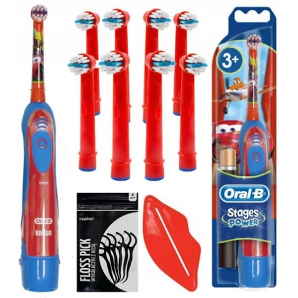 Elektrisk tandborste barn - Oral-B - Stages Power Cars - 9 mjuka ...