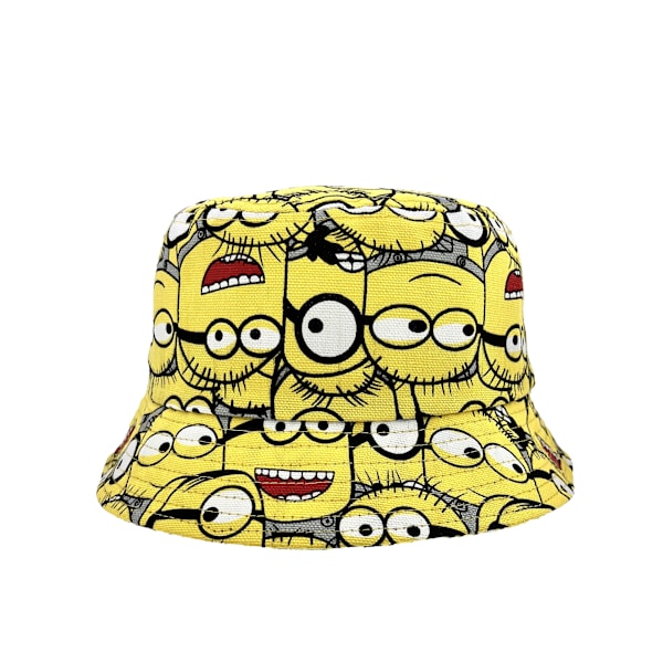 Minions Mode Broderi Bucket Hat Bomull Beach Fisherman Hats | Fyndiq