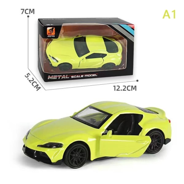 IC 1:43 Diecast Legering Bilmodell Simulering Rekvisita Boy Sports Car ...