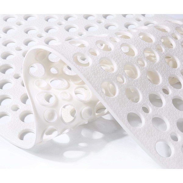 IC Halkfri badkarsduschmatta med sugkoppar, extra mjuk TPE-badkarsmatta ...