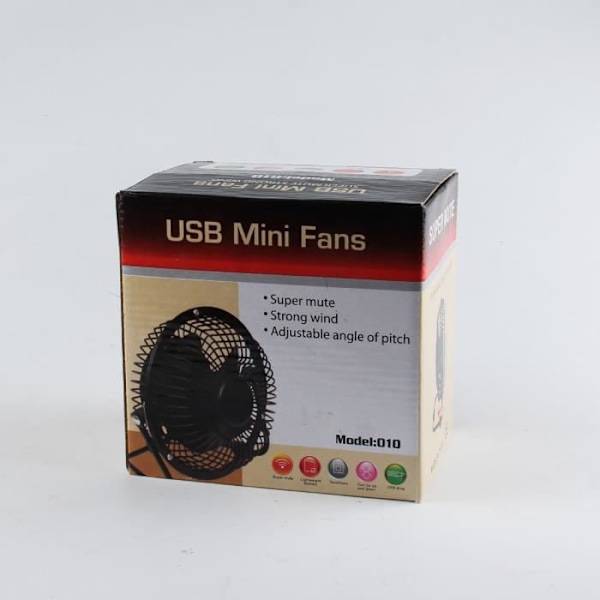 svart usb metall liten fläkt portabel usb mini fläkt sommar liten ...