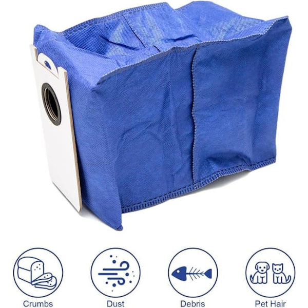 Ersättningspåsar BObsweep RC400 - 4,6L Stora påsar - 3-pack - Aktivt ...