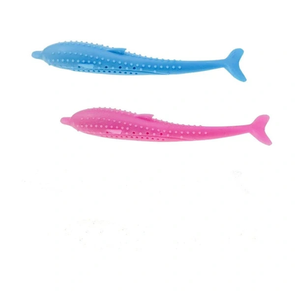 QU-Kattandborste Katt Fiskform Tandvårdsleksak Kattmynta Kattleksak ...