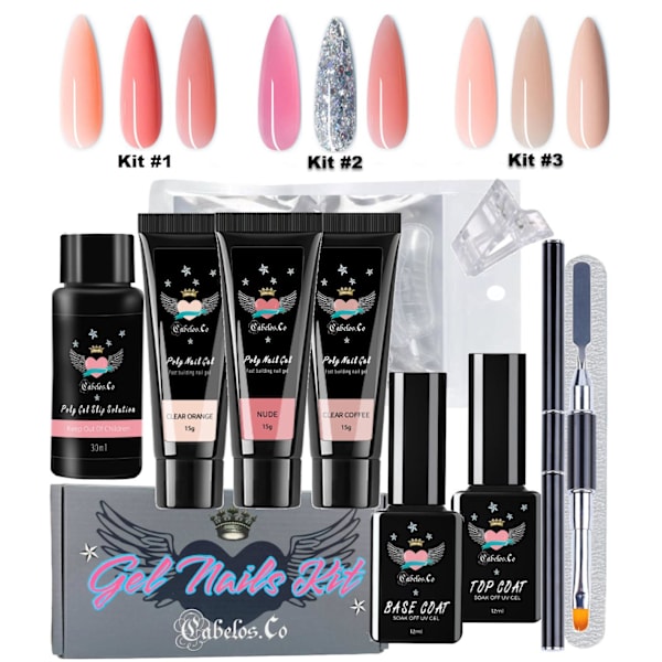 Builder Gel Polygel Kit #1 | Fyndiq