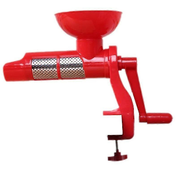 Manuell Tomatpress, Handpress i plast för frukt och citrus med sil ...