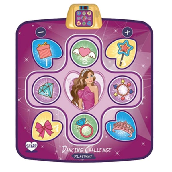 Rosa Dansmatta Leksaker För Pojkar Flickor Rytm Steg Spelläge Dans | Fyndiq