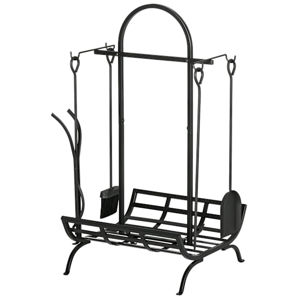 Rootz Fire Rack - Log Holder - Wood Storage - Tillbehör ingår ...