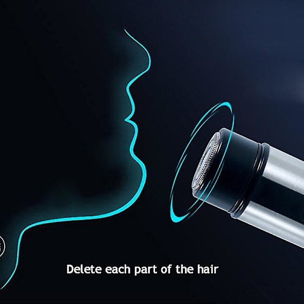 Elektrisk rakapparat för män Rakhyvel Sommarresor Epilator Torr ...