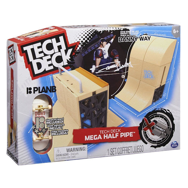 Tech Deck Danny Way Mega Half Pipe X-Connect multifärg | Multicolor ...