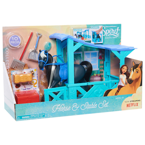 Spirit Stall med häst Lekset multifärg | Multicolor | 624 | Fyndiq