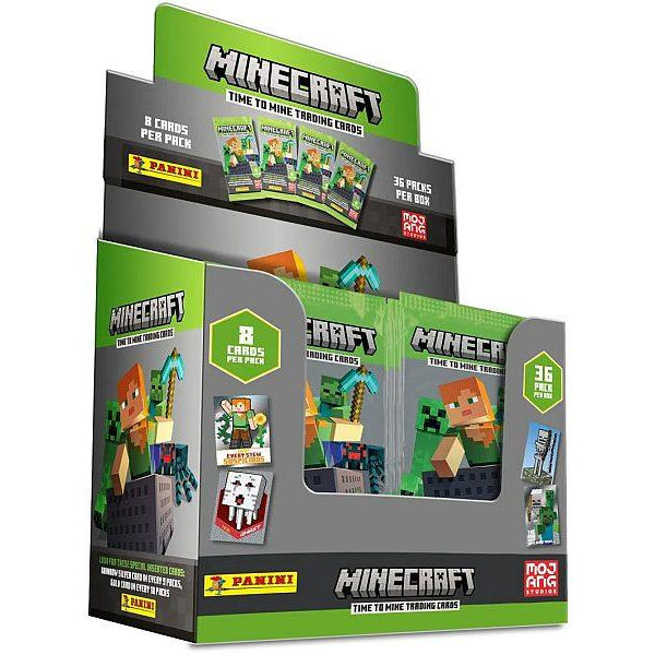 Minecraft 2 Booster Box Samlarbilder multifärg | Multicolor | 615 | Fyndiq