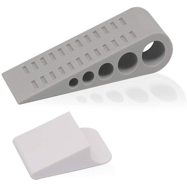 Dörrstopp i gummi, 1 kraftig, halkfri gummidörrkil, reptålig dörrkloss ...