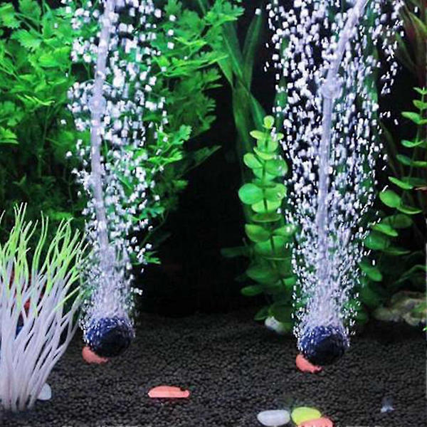 Blå Akvarium Syrepump 20st Akvarium Luftsten Syresatta Stenar | Fyndiq