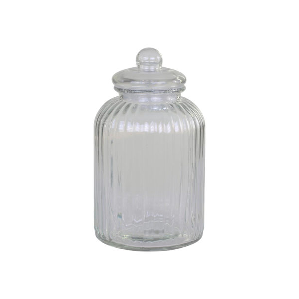 Stora Glasburkar med lock - flera storlekar Chic Antique Transparent ...