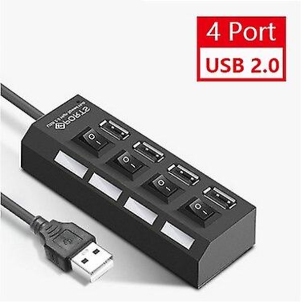 USB 3 0 4&7-portar Multiusb Nätverkshubb Power On Off Switch för PC ... USB 3 0 4&7-portar Multiusb Nätverkshubb Power On Off Switch för PC ...