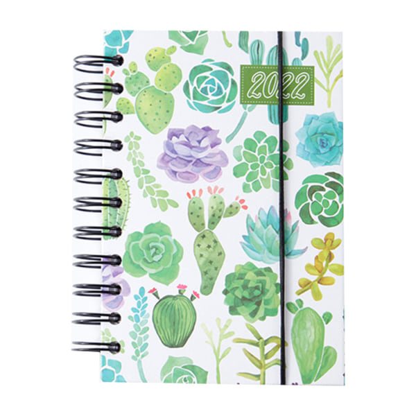 2022 Planner Kalender Inbunden Planner Schema Skrivbordsdagböcker Anteckningsblock 365-dagars ...