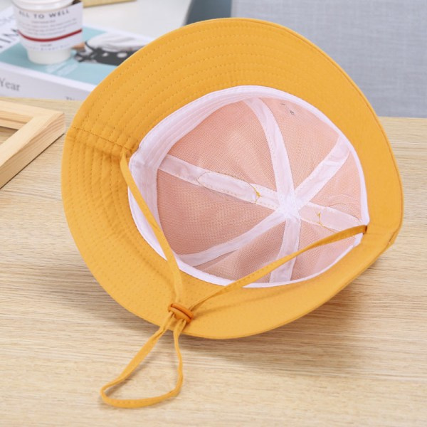 Baby vår och sommar tunn solhatt söt supersöt fiskarhatt för barn，grön ...