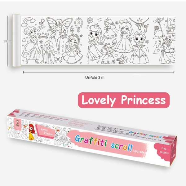 Ritpapper för barn Jätte stor rulle för barn Sticky ritpappersrulle för ...