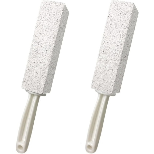 2-pack Rengöringsstenar av pimpsten med handtag, Toalettskålrengöring | Fyndiq