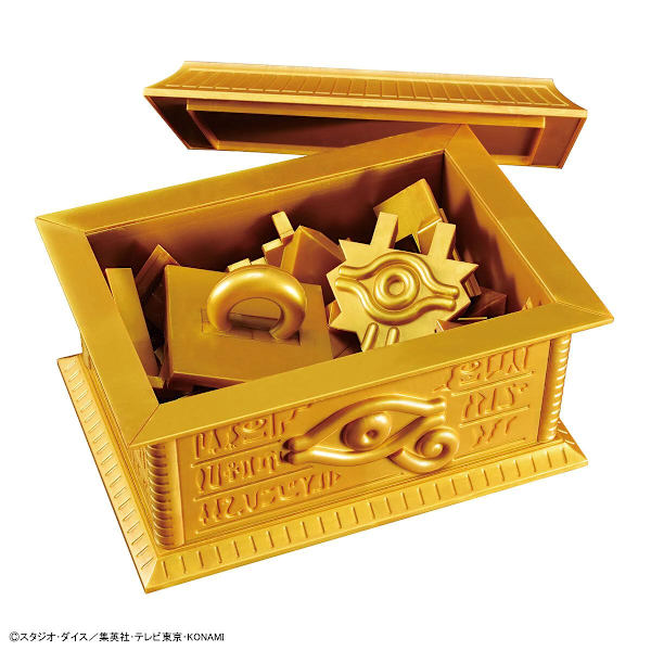 Yu-Gi-Oh! Bandai Ultimagear Millennium Puzzle Storage Box Gold S ...