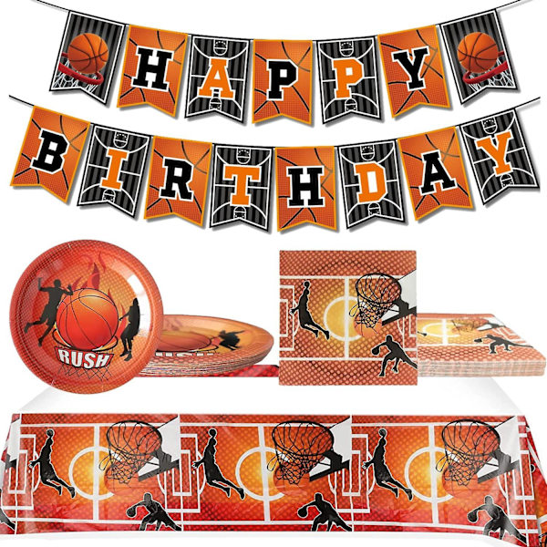 Basketball Tema Festpynt, Basketball Fødselsdagsfest Bestik Sæt ...