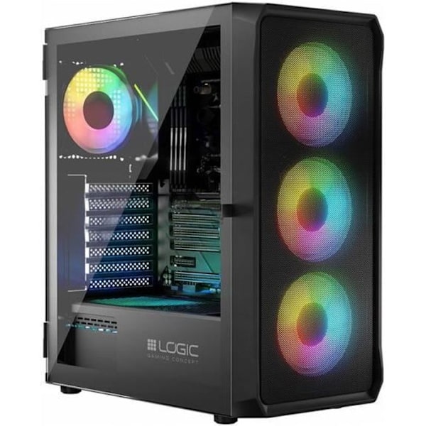 VIST ARGB Gaming PC Ryzen 5 4600G - 16 GB RAM - RX VEGA - 512 GB M.2 ...