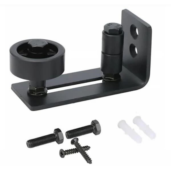 Adjustable Floor Guide Roller Wall Mount for Barn Style Sliding Doors ...