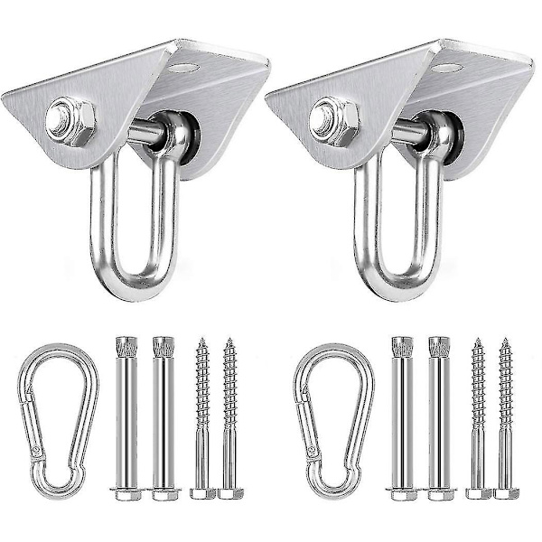 Takkrok för Hängande Stol Gunga, Hängmatta Fäste Gunga Hängare, Med Skruv för Betong Trä Set ...