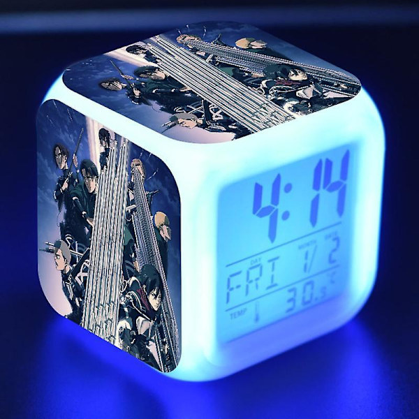 Attack On Titan Animation Peripheral Colorful Color Change Gift ...