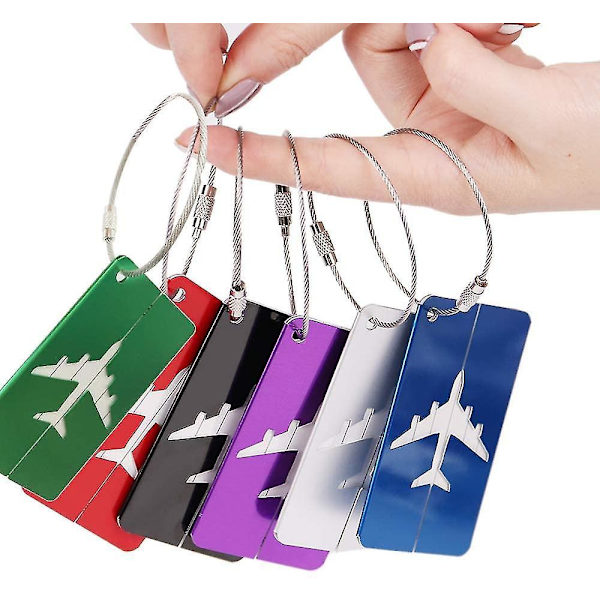 6 Pieces Luggage Tags Luggage Tags With Name Tags Address Tags | Fyndiq
