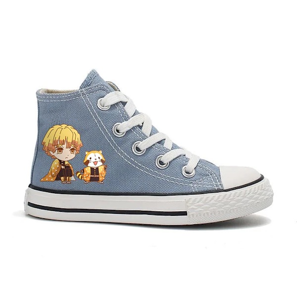 Demon Slayer Tecknad Anime Sneakers Kimetsu No Yaiba Tanjirou Nezuko ...