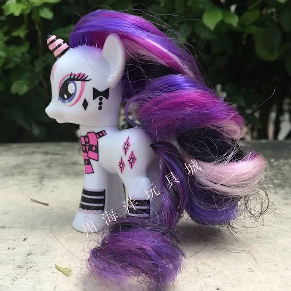 Ekte tegneserie My Little Pony Anime Figurer Twilight Sparkle Rainbow ...
