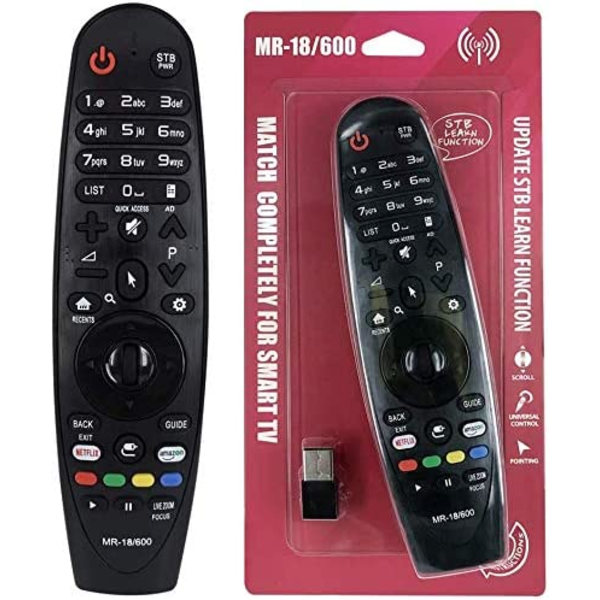 Fjärrkontroll Med Usb För Lg Smart Tv Magic Remote Mr 18 600 Med